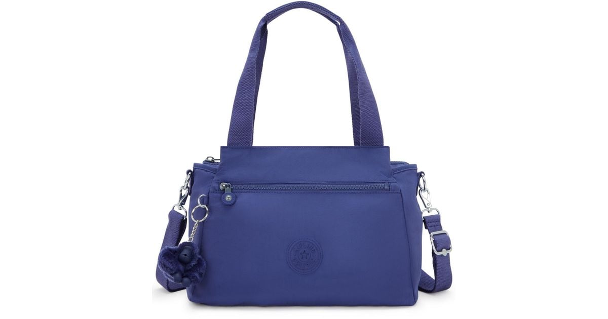 Kipling Elysia Small Satchel Bag in Blue | Lyst