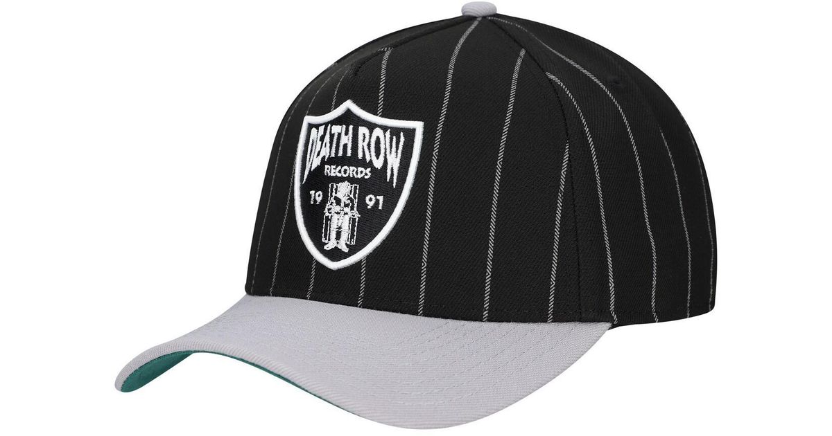 Lids Death Row Records A-frame Pin Stripe Adjustable Hat in Black for ...