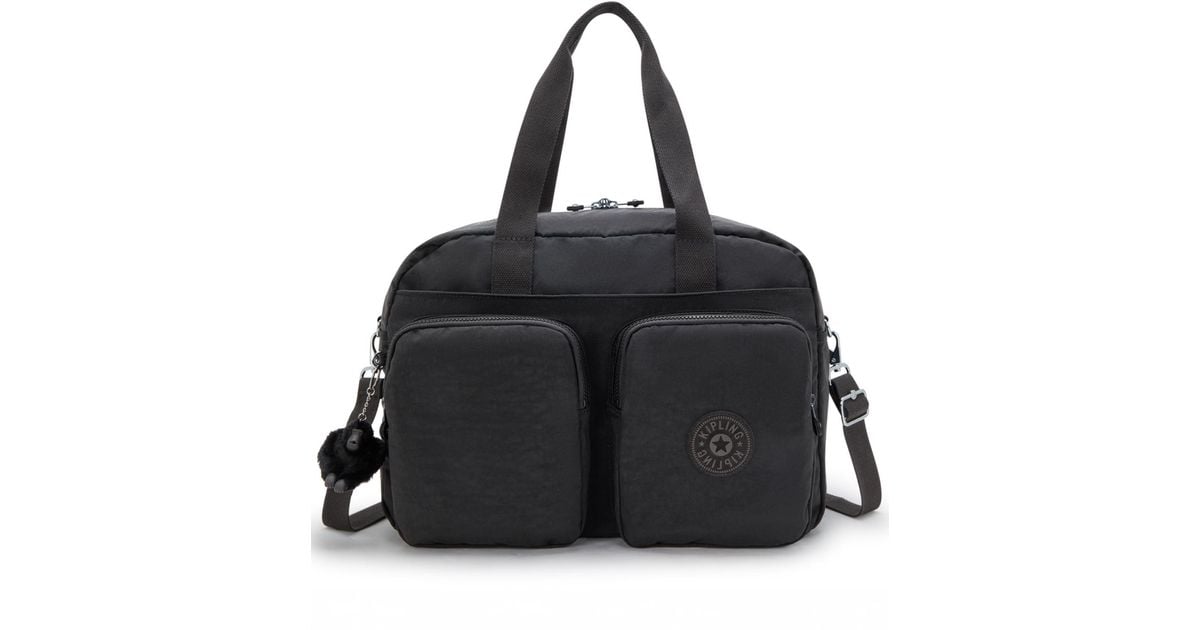 Kipling Defea Extra Large Weekender Duffle Bag in Black | Lyst