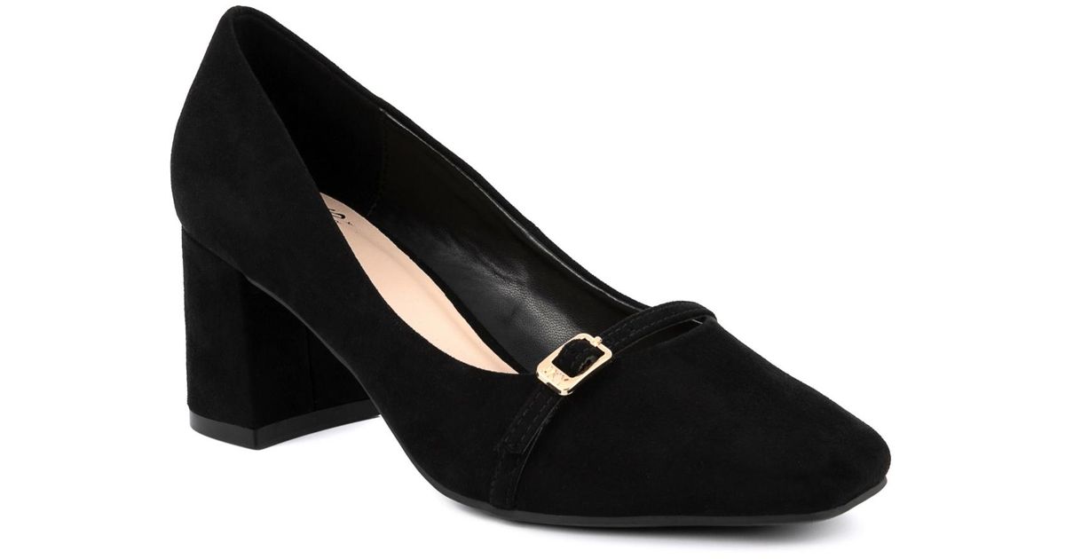 Jones New York Aubin Block Heel Dress Pumps in Black | Lyst