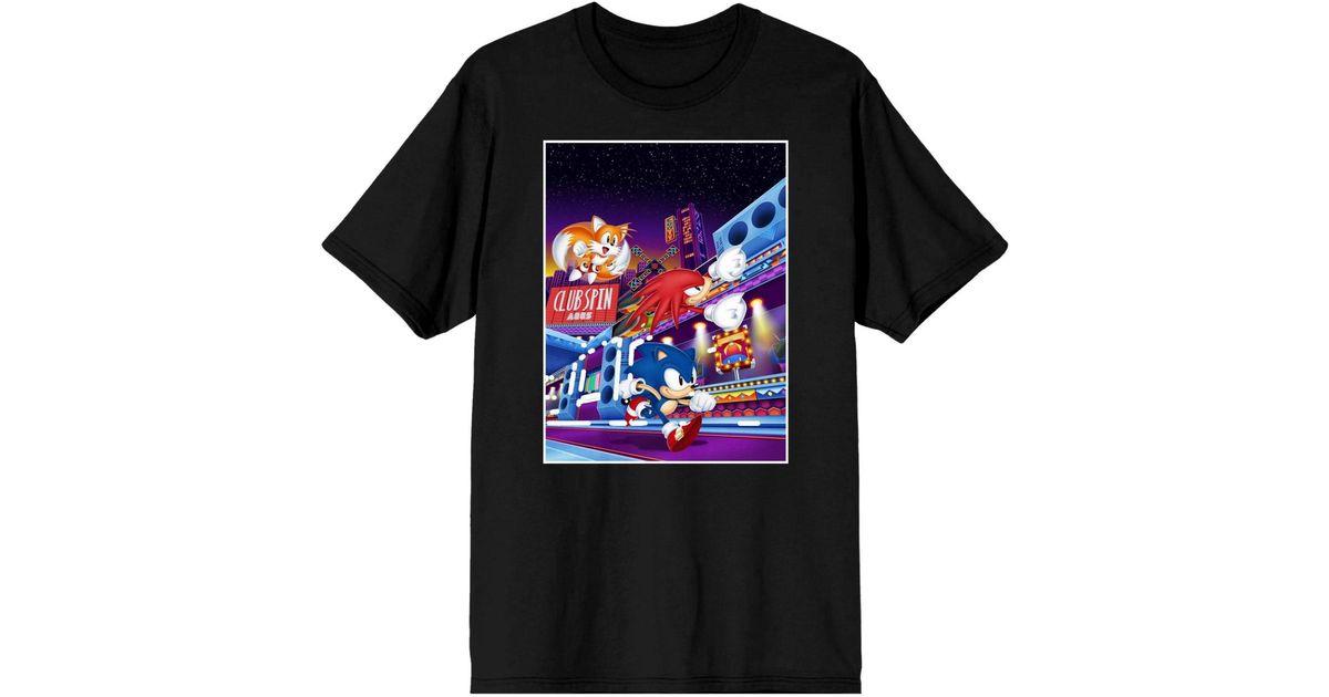 Sonic The Hedgehog Sonic Mania Game Tails in Black | Lyst