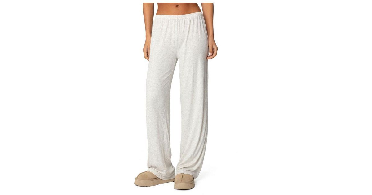 Edikted Justina Pants in Gray | Lyst