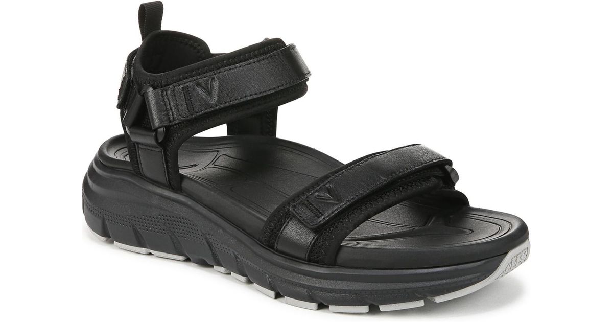 Vionic Walk Max Wanderer Walking Sandals in Black | Lyst