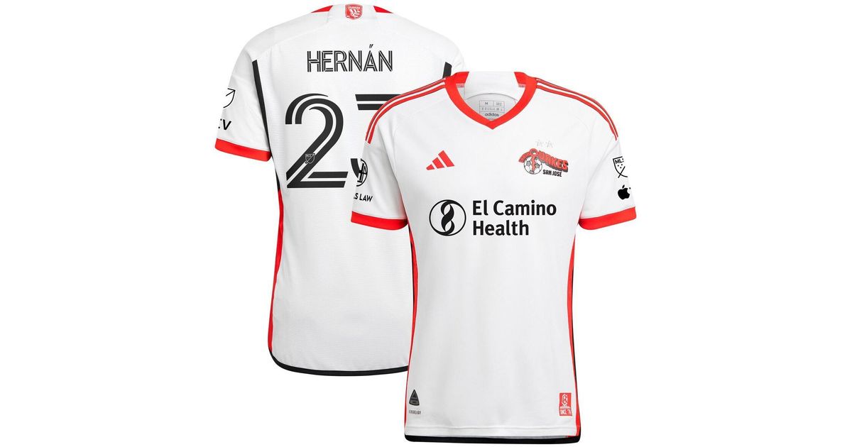 adidas Hernan Lopez San Jose Earthquakes 2025 The 50 Kit Authentic ...