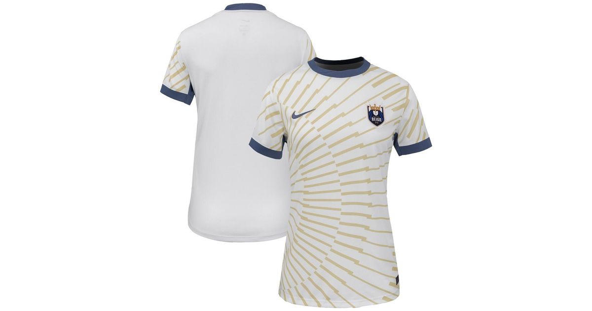Nike Gray Seattle Reign Fc 2025 The Rise Kit Stadium Replica Jersey in ...