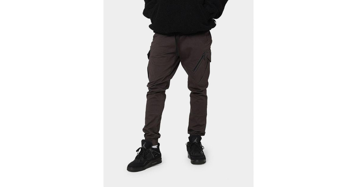 carre Evolution Cargo joggers in Black for Men | Lyst