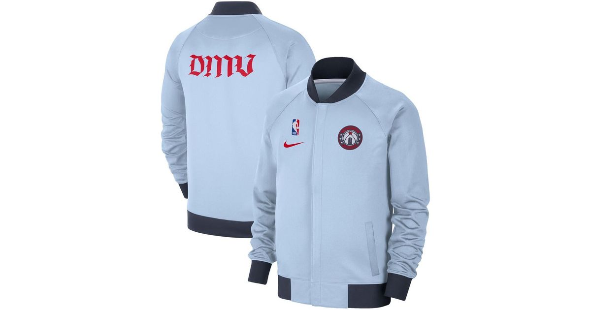Nike Light Blue Washington Wizards 2024/25 City Edition Authentic ...
