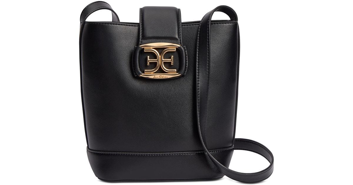 Sam Edelman Hazel Bucket Bag in Black | Lyst
