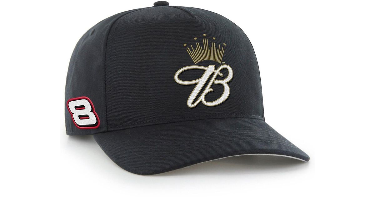 '47 Dale Earnhardt Jr. Budweiser Hitch Adjustable Hat in Black for Men ...