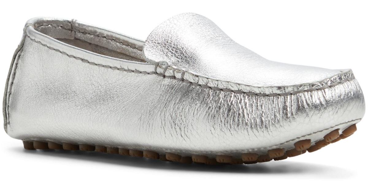 Sperry Top-Sider Port Driving Moccasin Slip-on Shoes in White | Lyst