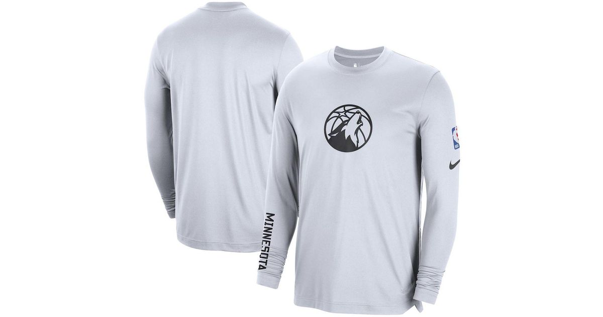 Nike White Minnesota Timberwolves 2022/23 City Edition Pregame Warmup ...