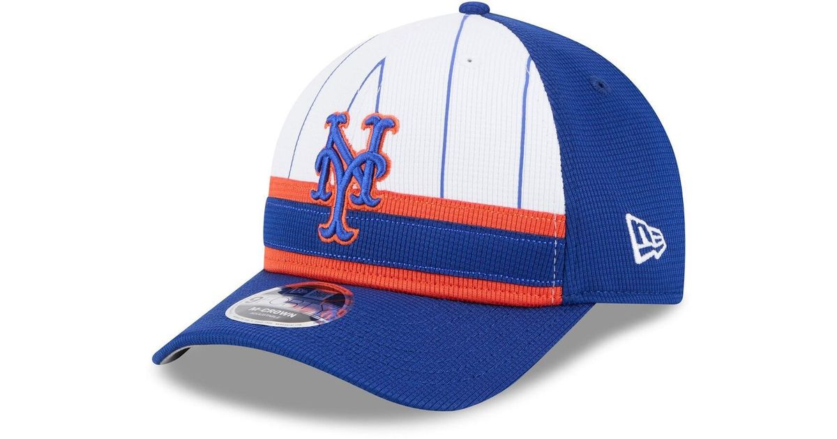 KTZ Royal/white New York Mets 2025 Batting Practice 9forty M-crown ...