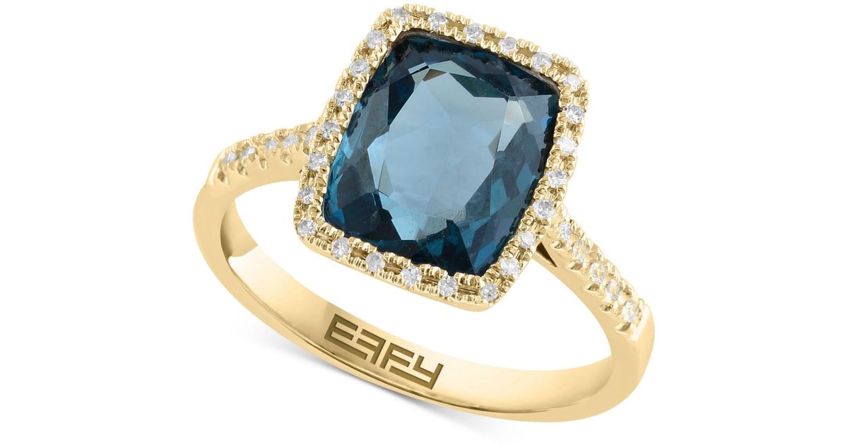 Effy Effy London Blue Topaz (4-1/5 Ct. T.w. | Lyst