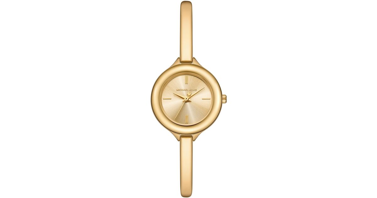 Michael Kors Â Izzy Three-hand Stainless Steel Watch in Metallic | Lyst