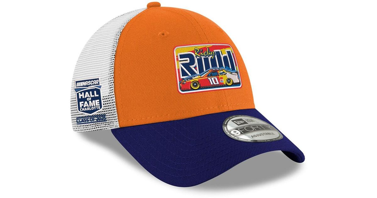KTZ Orange/royal Ricky Rudd 2025 Nascar Hall Of Fame 9forty Adjustable ...