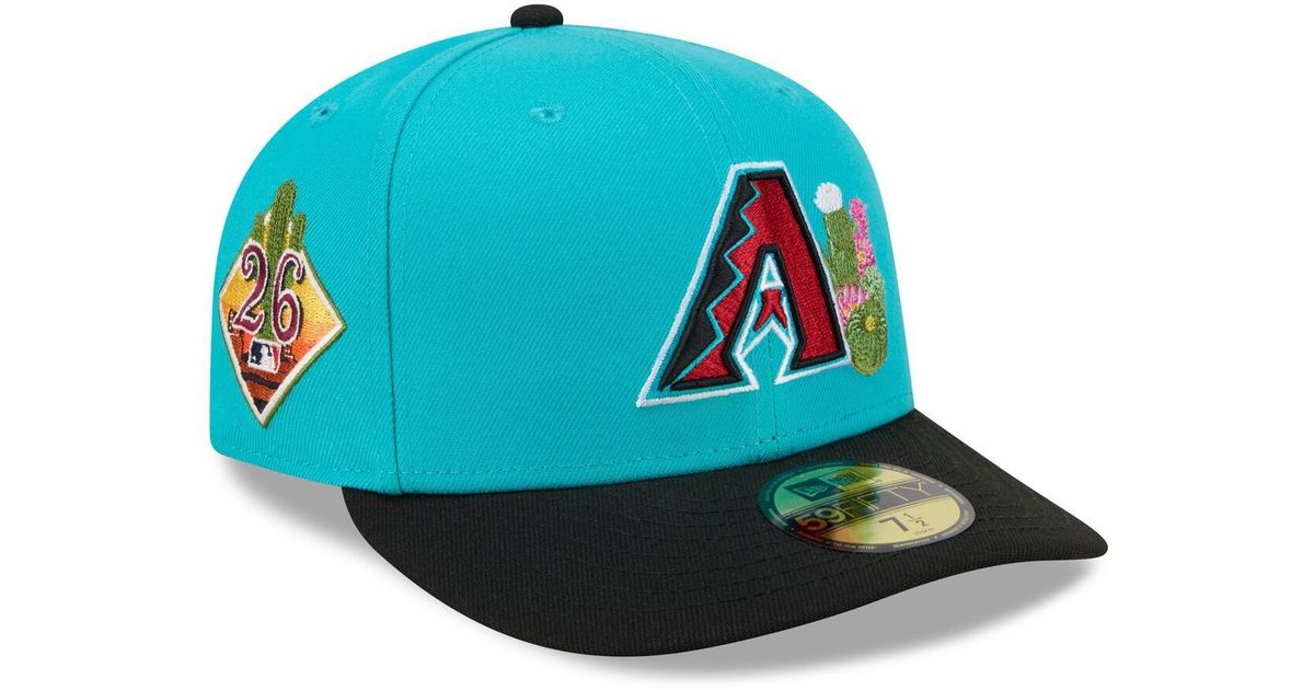 KTZ Aqua/black Arizona Diamondbacks 2026 Spring Training 59fifty Fitted ...