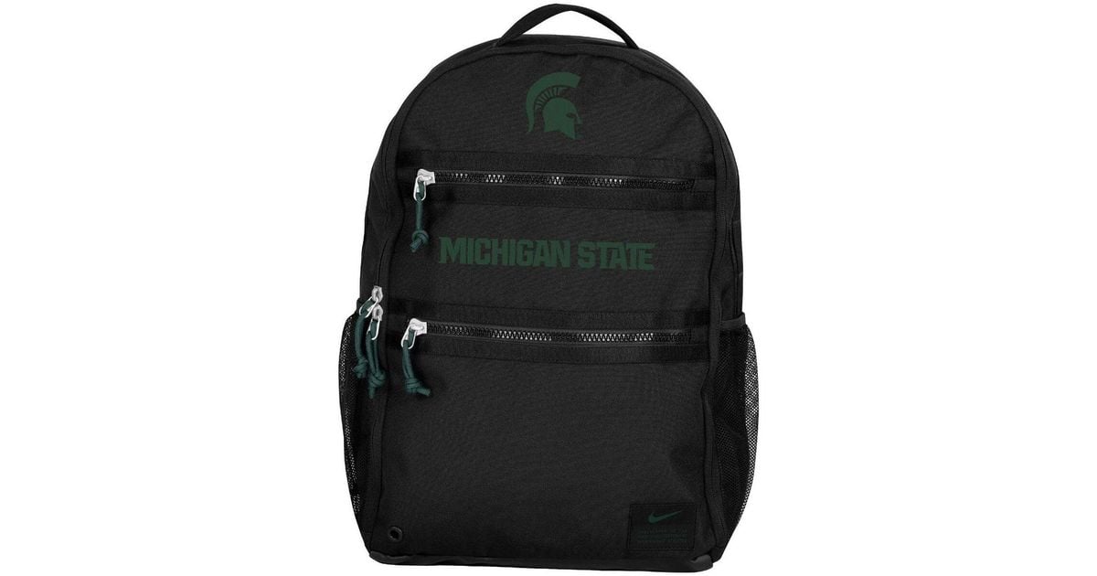 Nike Michigan State Spartans Utility Heat Backpack in Black | Lyst