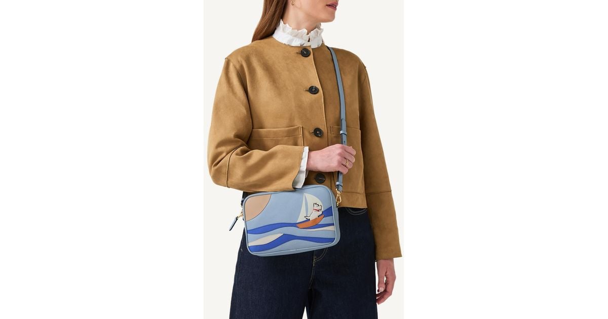 Radley Shore Thing Small Ziptop Crossbody Bag in Blue | Lyst