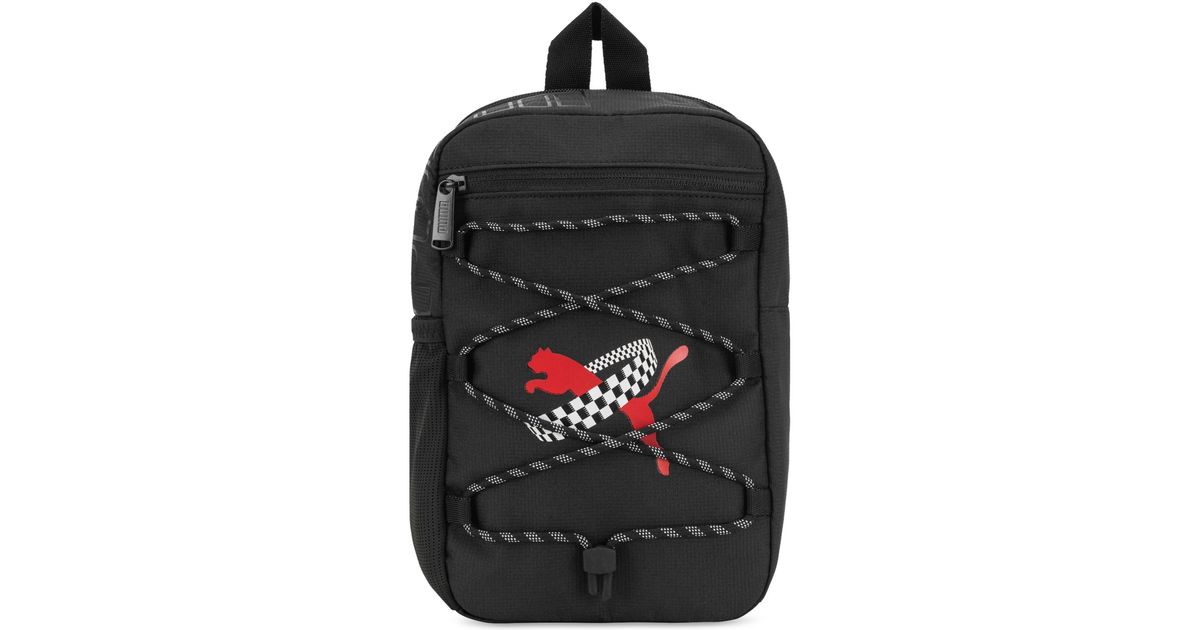 PUMA Racing Classics Sling Bag in Black for Men | Lyst
