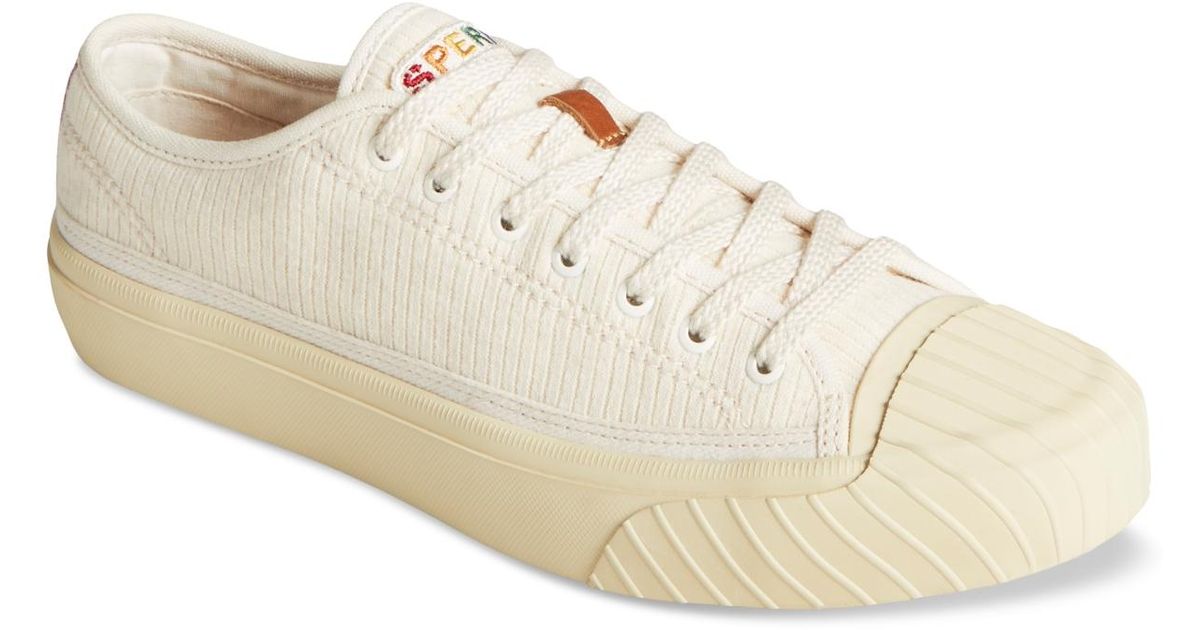 Sperry Top-Sider Pride Racquet Oxford Sneaker in White for Men | Lyst