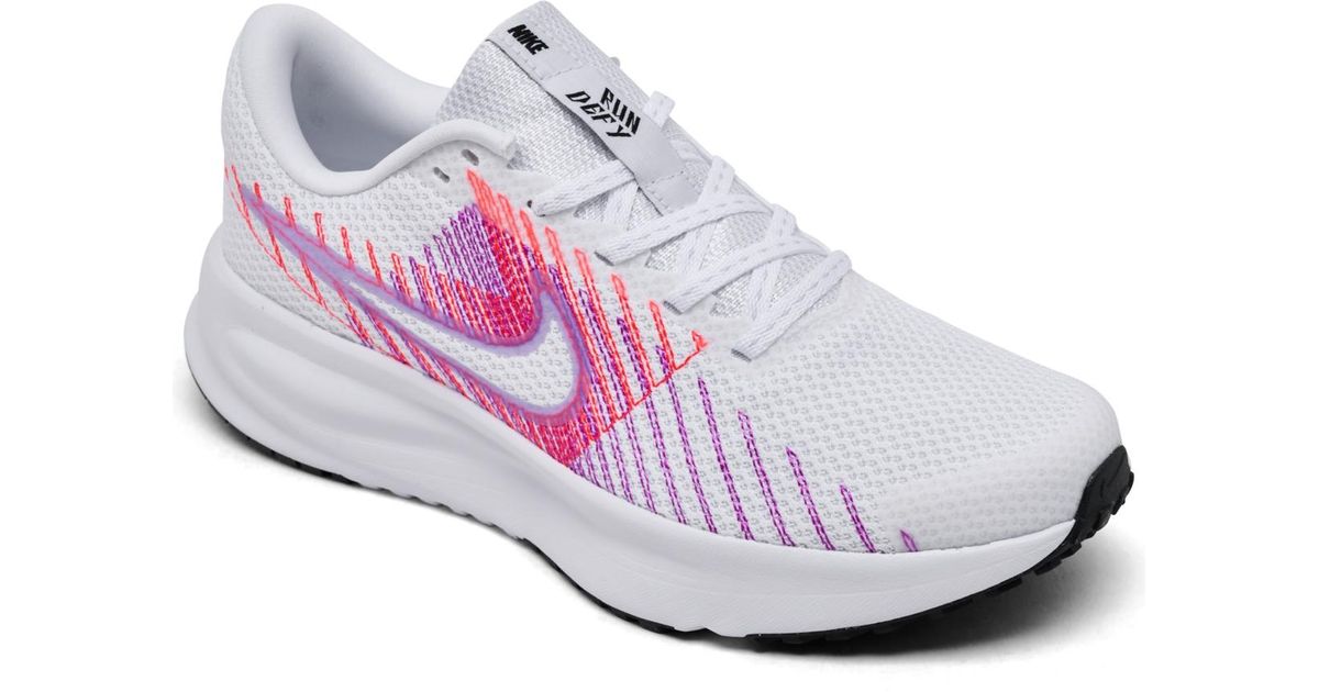 Nike Run Defy All Day Running Sneakers From Finish Line in White | Lyst