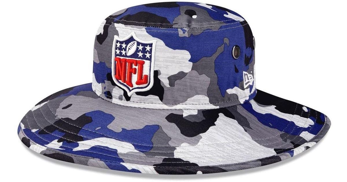 KTZ Synthetic Camo 2022 Nfl Training Camp Official Panama Bucket Hat in ...