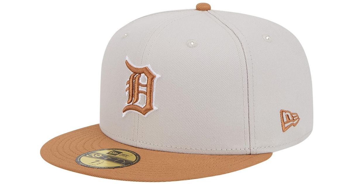 KTZ Detroit Tigers Two-tone Color Pack 59fifty Fitted Hat in White for ...