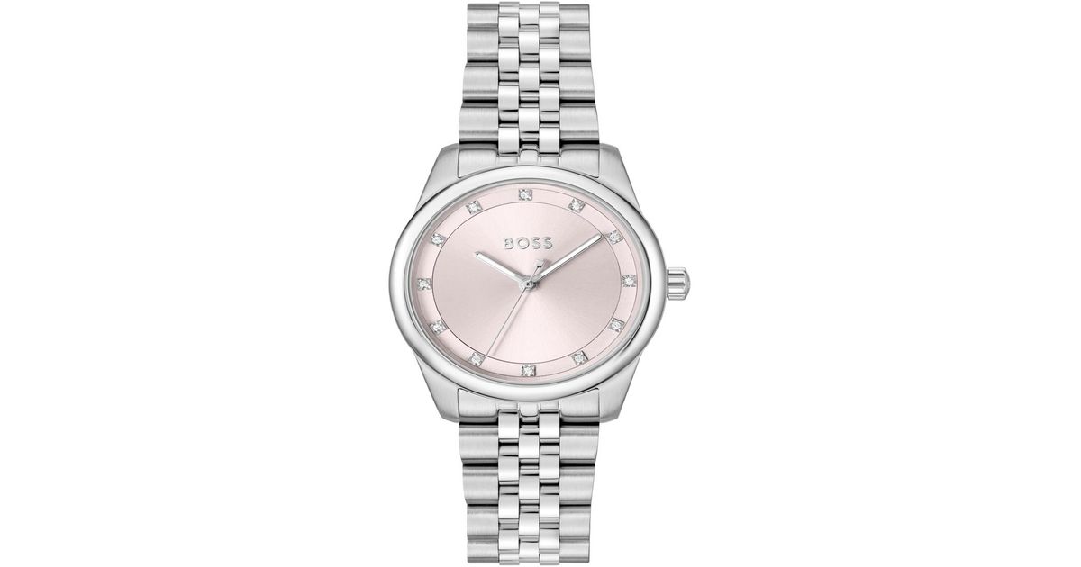 BOSS Graceful Precious Giftset Quartz Basic Stainless Steel Watch in ...