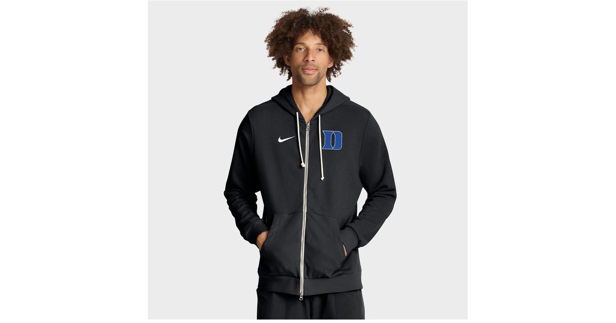 Nike Duke Blue Devils 2025 Sideline Standard Issue Dri-fit Full-zip ...