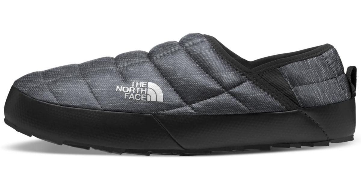 The North Face Thermoball Traction Mule V Slippers in Black for Men | Lyst