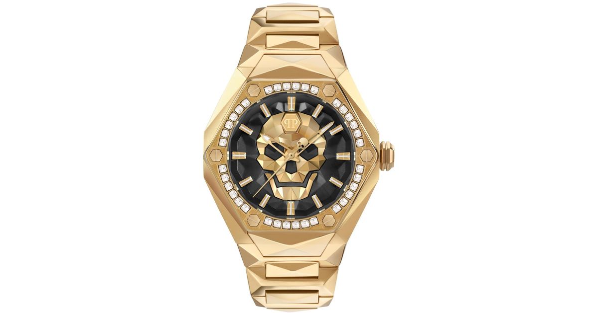 Philipp Plein The Skull Spikes Ion Plated Stainless Steel Bracelet ...
