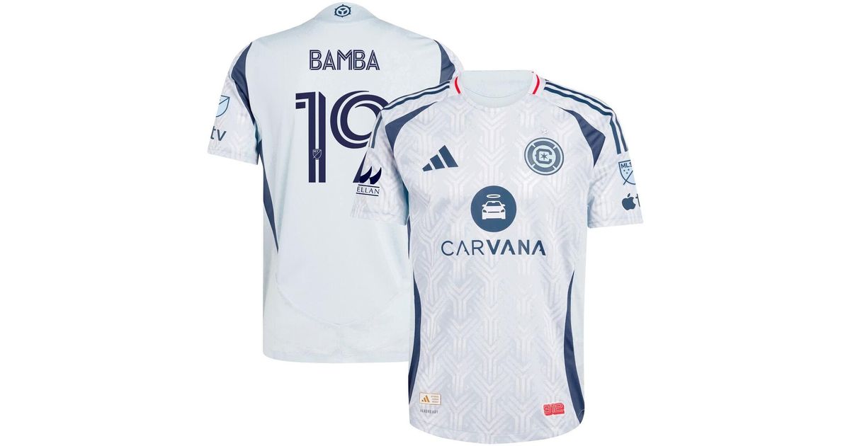 adidas Jonathan Bamba Chicago Fire 2025 The Municipal Kit Authentic ...