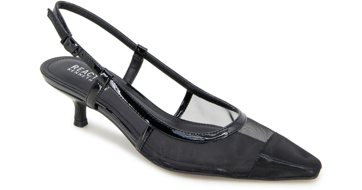 Kenneth Cole maggie Mesh Slingback Pumps in Blue | Lyst