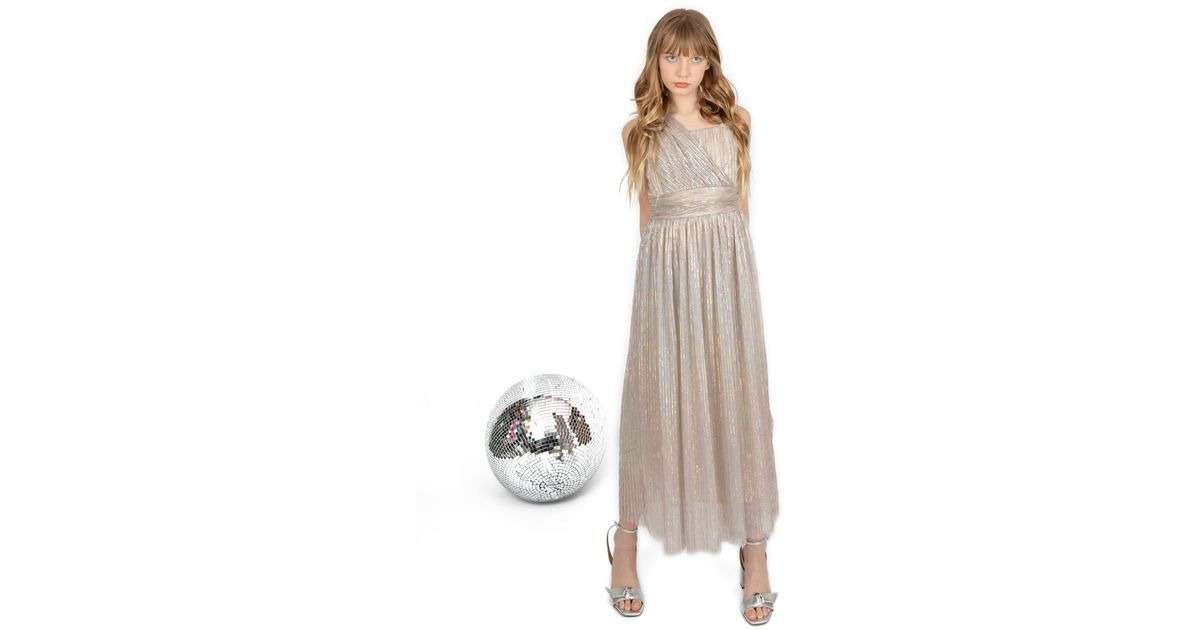 Emerald Sundae Big Girls Faux One-shoulder Ball in White | Lyst