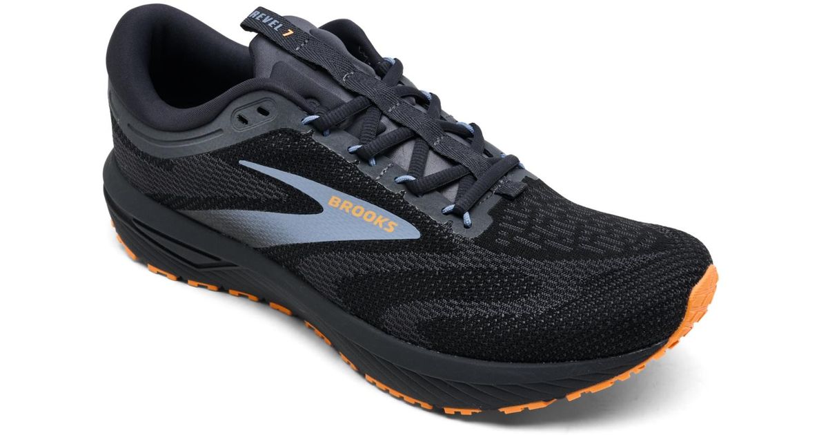 Brooks Revel 7 Running Sneakers From Finish Line in Black for Men | Lyst