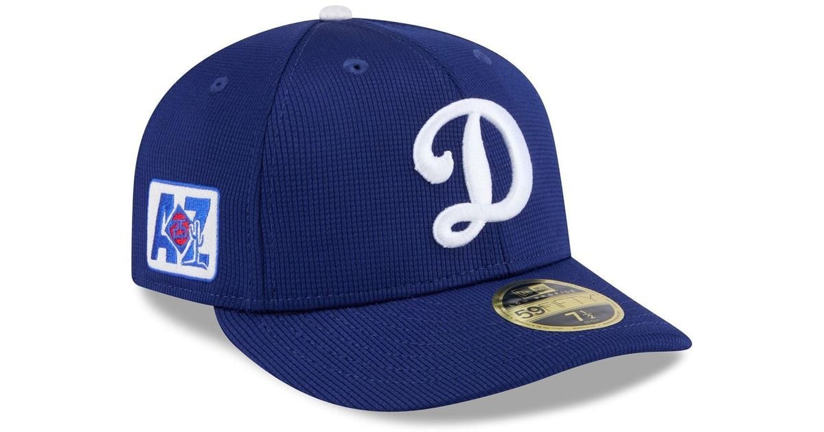 KTZ Los Angeles Dodgers 2025 Spring Training Low Profile 59fifty Fitted ...