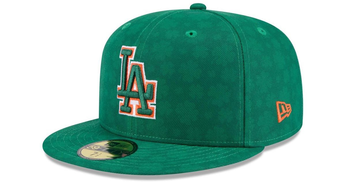 KTZ Los Angeles Dodgers St. Patrick's Day 59fifty Fitted Hat in Green ...
