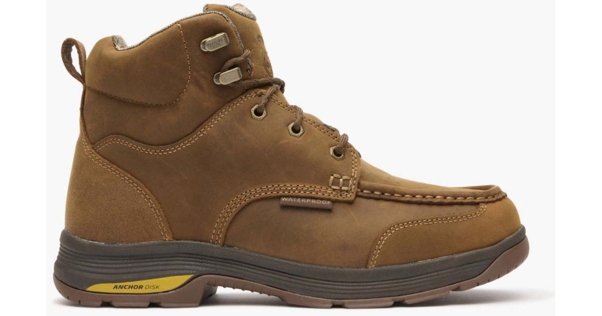 Georgia Boot Athens Superlyte Moc-toe Waterproof Work Boot in Brown for ...