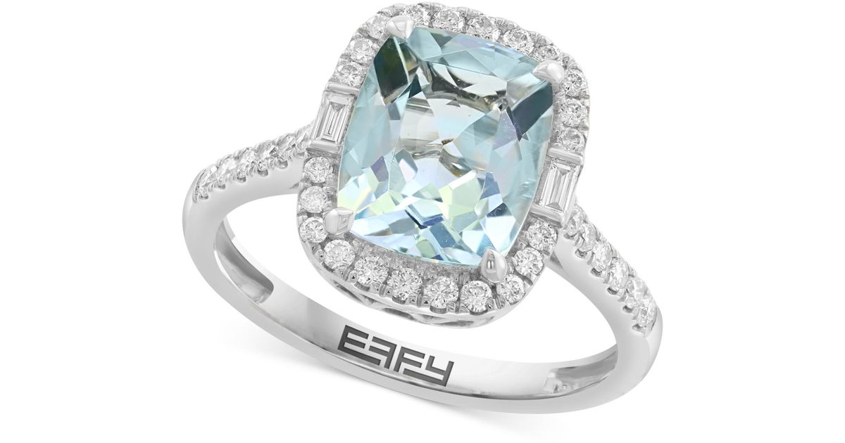 Effy Effy Aquamarine (2 Ct. T.w. in Metallic | Lyst