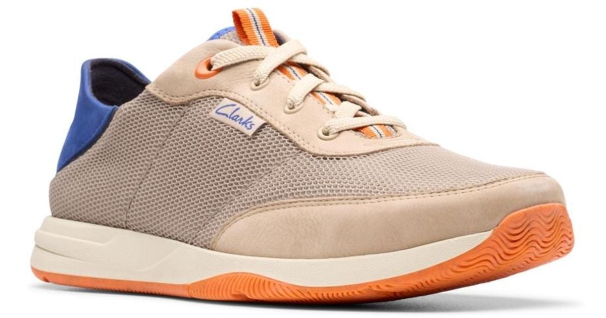 Clarks Collection Sailview Sport Shoes in Pink for Men | Lyst