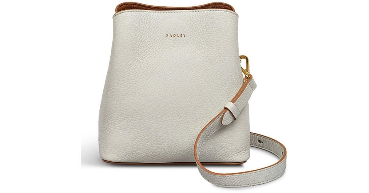 Radley Dukes Place Mini Compartment Crossbody Bag in White | Lyst