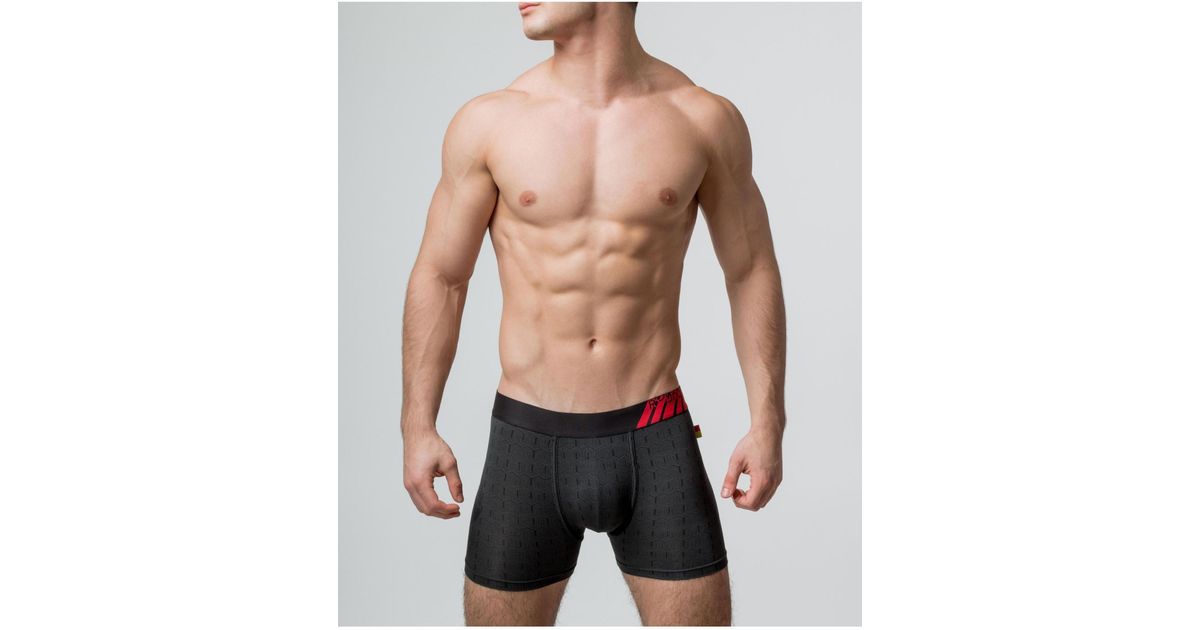 Rounderbum Racing Team Padded Boxer Brief in Black for Men | Lyst