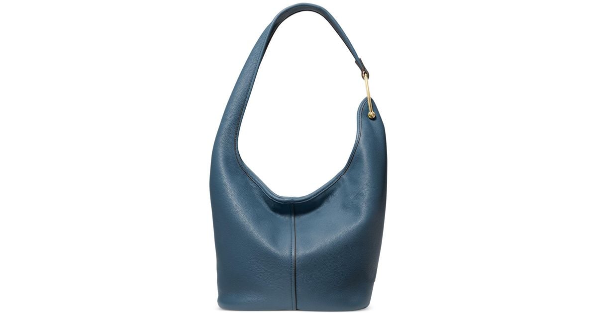 Michael Kors Michael Sonny Medium Hobo Shoulder in Blue | Lyst