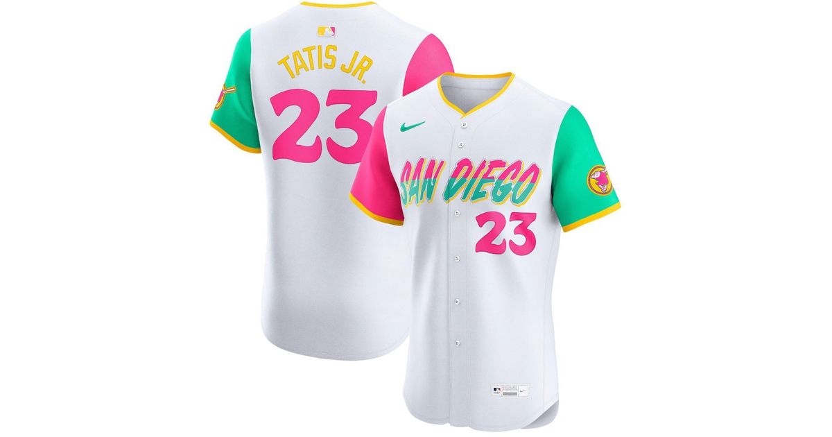 Nike Fernando Tatis Jr. San Diego Padres City Connect Elite Jersey in ...