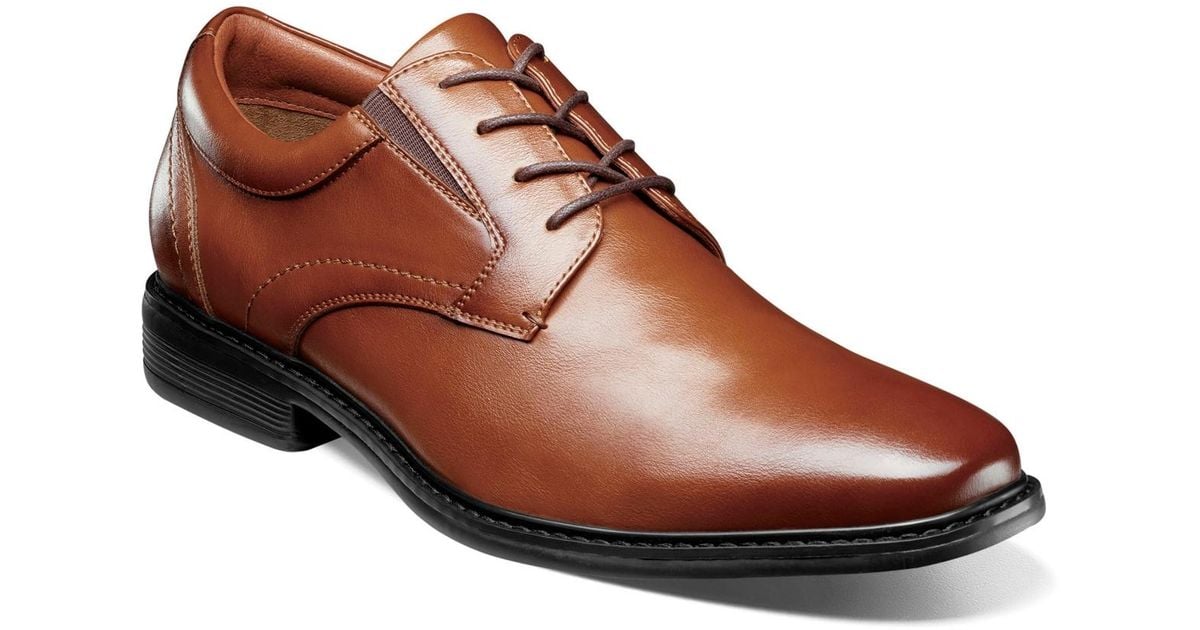 Nunn Bush Jarvis Plain Toe Oxford in Brown for Men | Lyst