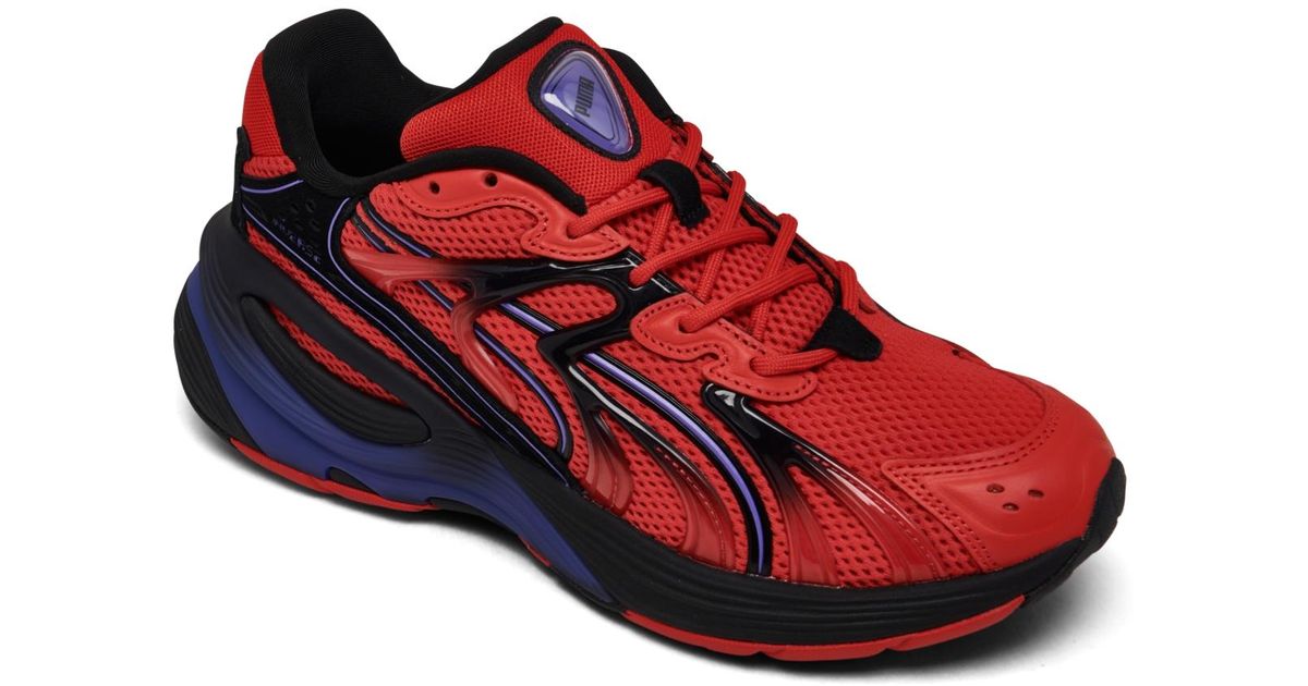 PUMA Inverse Rev Running Sneakers From Finish Line in Red for Men | Lyst