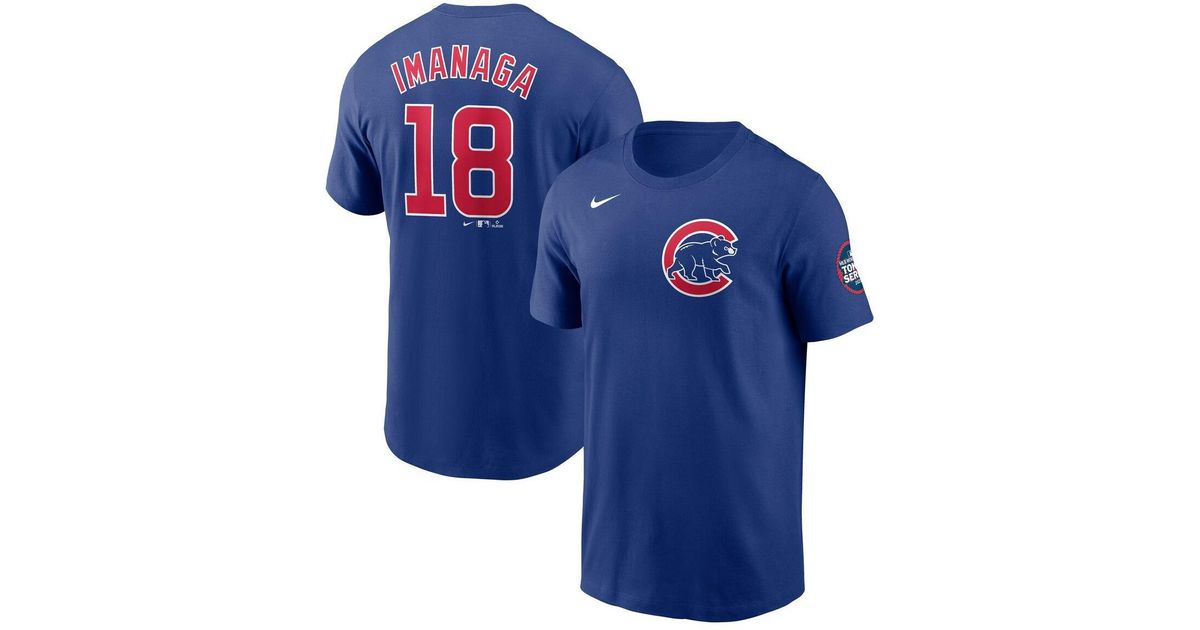 Nike Shota Imanaga Chicago Cubs 2025 Mlb World Tour: Tokyo Series Name ...
