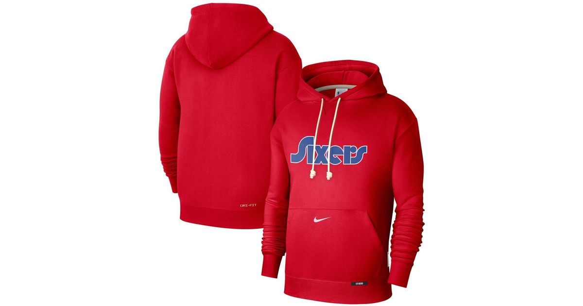 Nike Red Philadelphia 76ers 2024/25 City Edition Courtside Standard ...