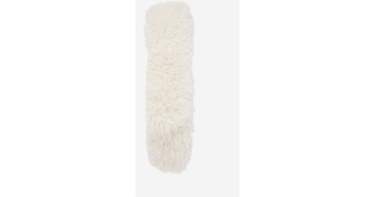 Mango Effect Scarf in White | Lyst