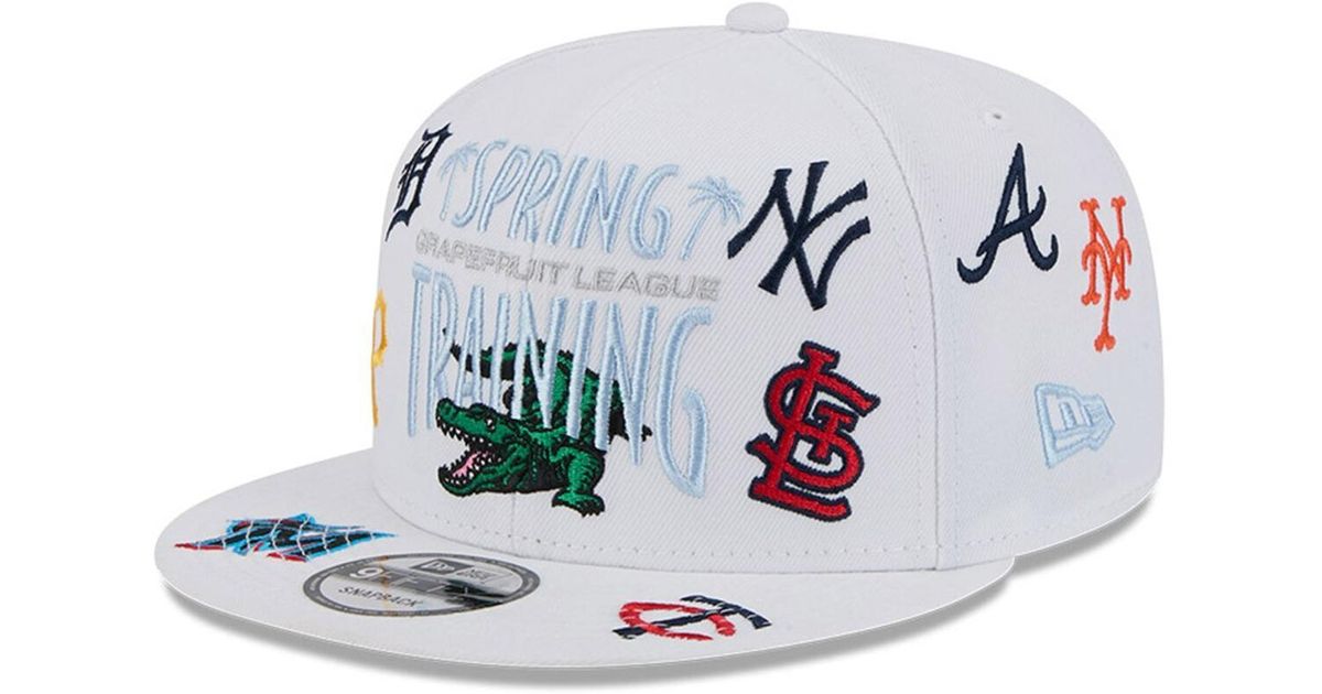 KTZ 2025 Spring Training Cactus League 9fifty Snapback Hat in White for ...